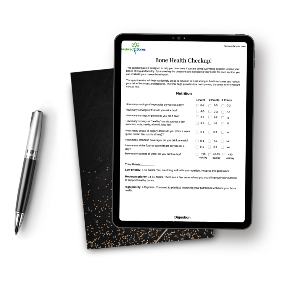 Bone Health Check Up - Nurtured Bones